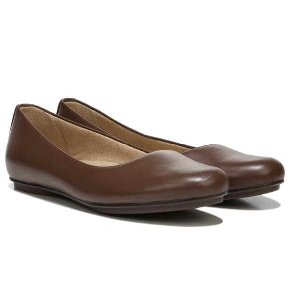 Naturalizer | Shoes | Naturalizer Maxwell Flats Forest Brown Leather ...